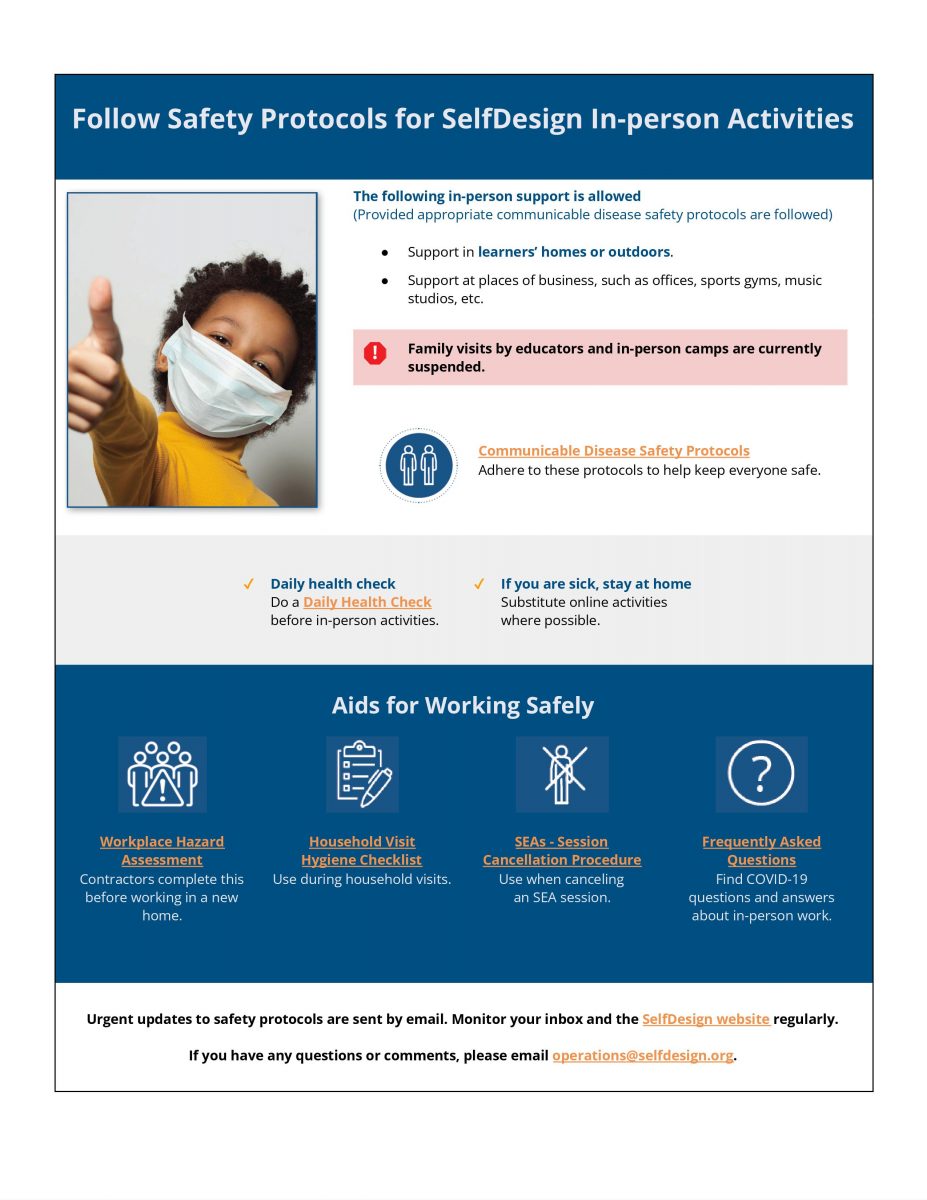 Communicable Disease Safety Protocols Infographic - SelfDesign Learning ...